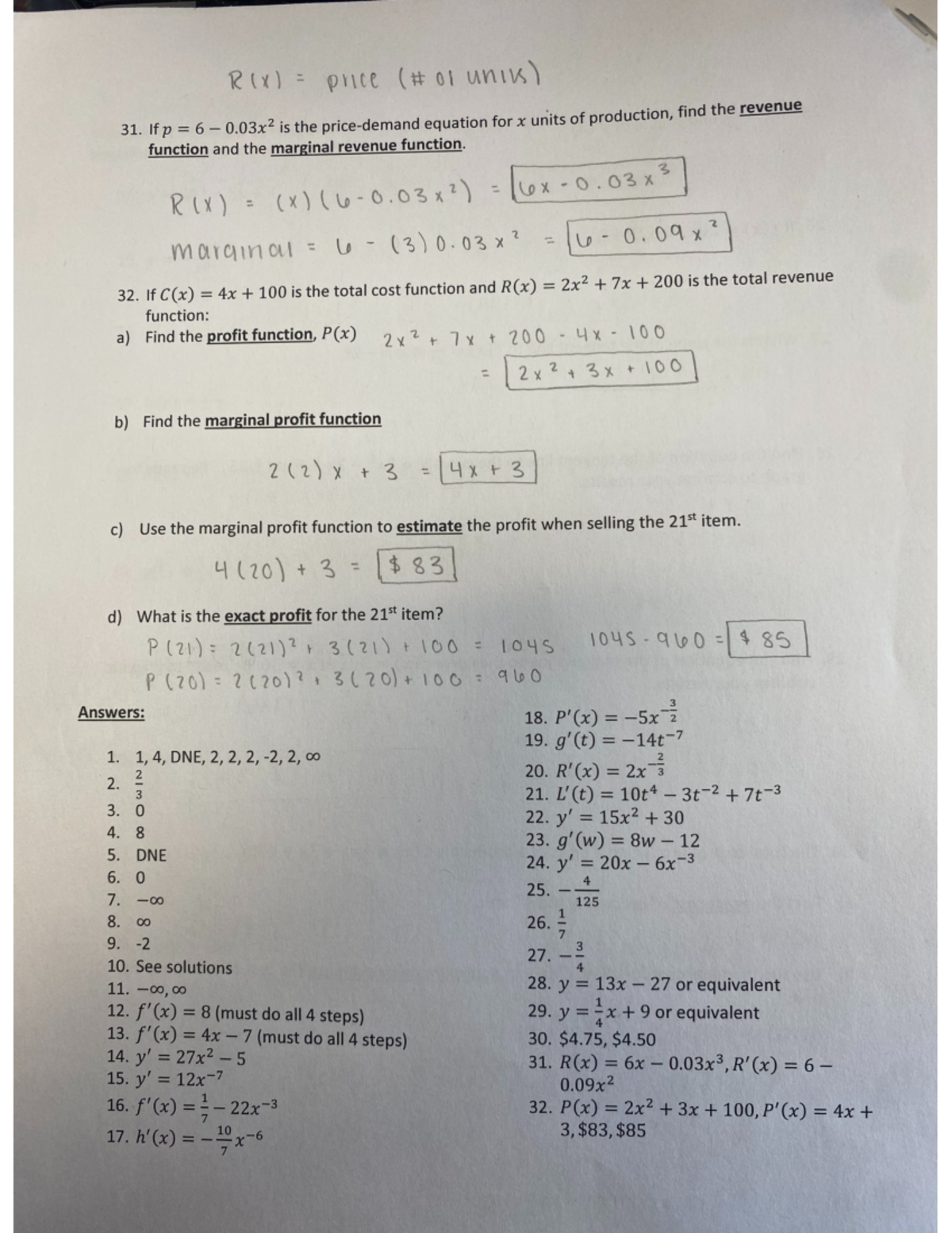 Exam 3 reveiw (6:6) - MATH 208 - Studocu