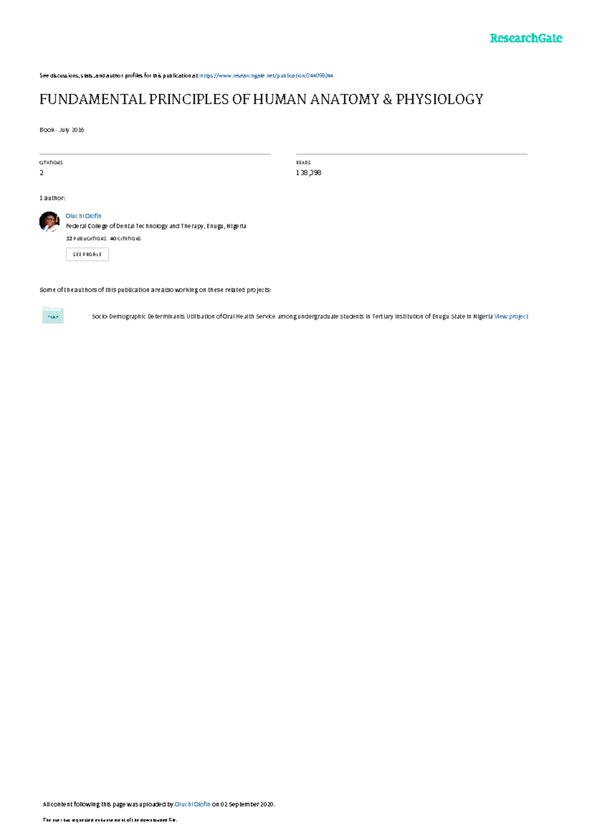 Book-Anatomy - A POWERFUL TOO - See discussions, stats, and author ...