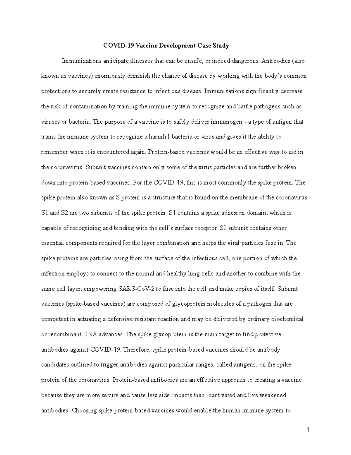 Covid-19 Vaccine Case Study - COVID-19 Vaccine Development Case Study ...