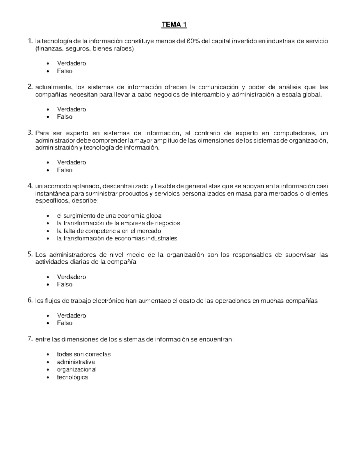 Repaso tecno - TEMA 1 1. la tecnología de la información constituye ...