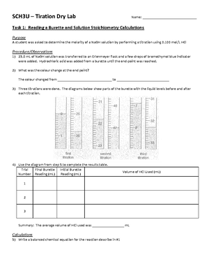 SCH3U - Acid Base Labs - 02 Titration Trial Lab - SCH3U – Titration ...