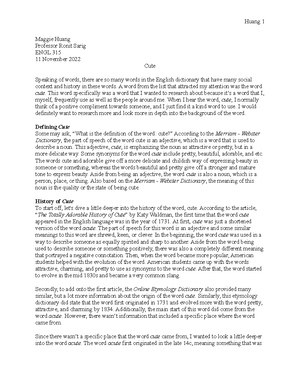 Chapter 8 Cheat Sheet - Professor Ronit Sarig - Chapter 8 Cheat Sheet Main Ideas Syntax: the ...