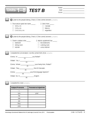 B1 preliminary for schools 1 with answers authentic practice ...