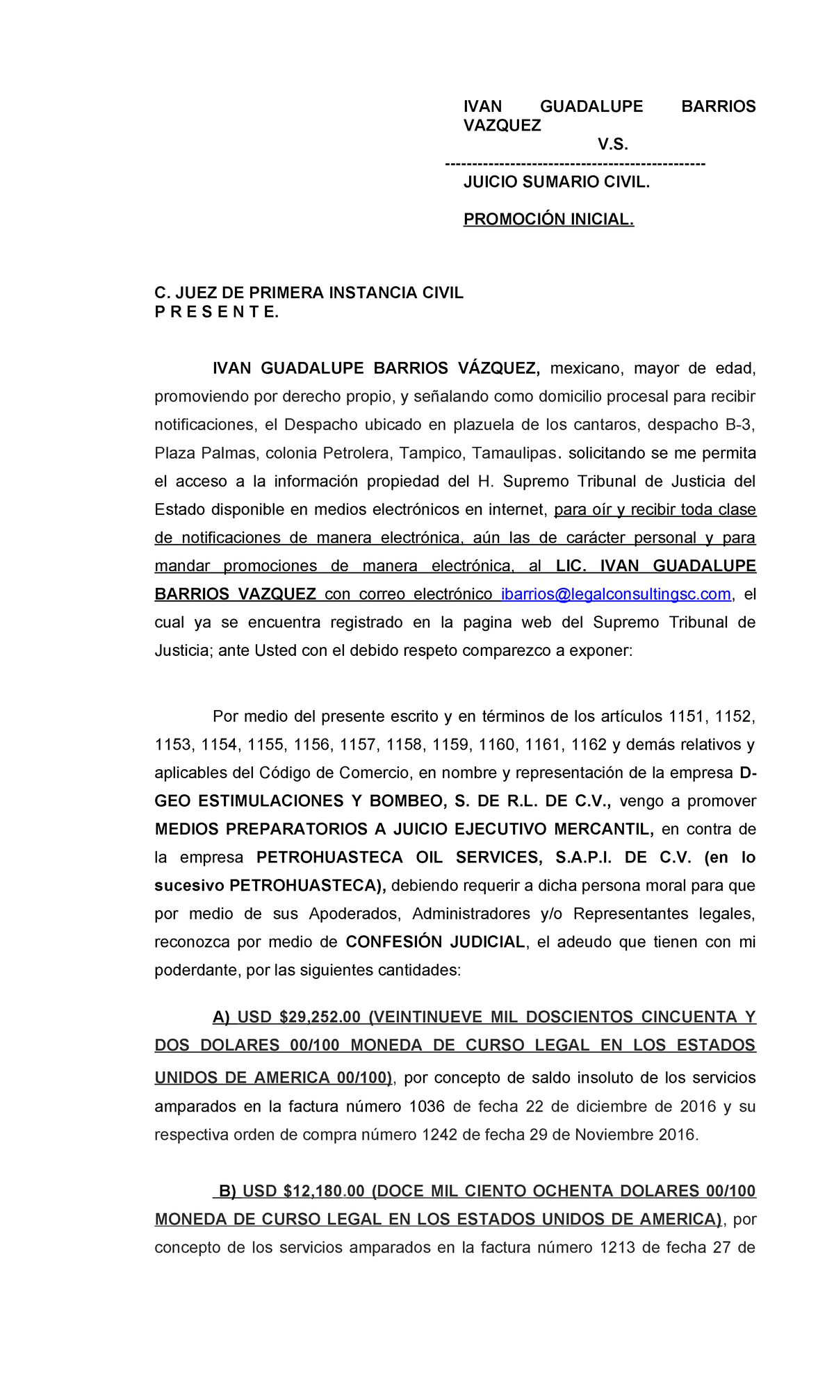 1.- Demanda medios prep - IVAN GUADALUPE BARRIOS VAZQUEZ V. - JUICIO ...