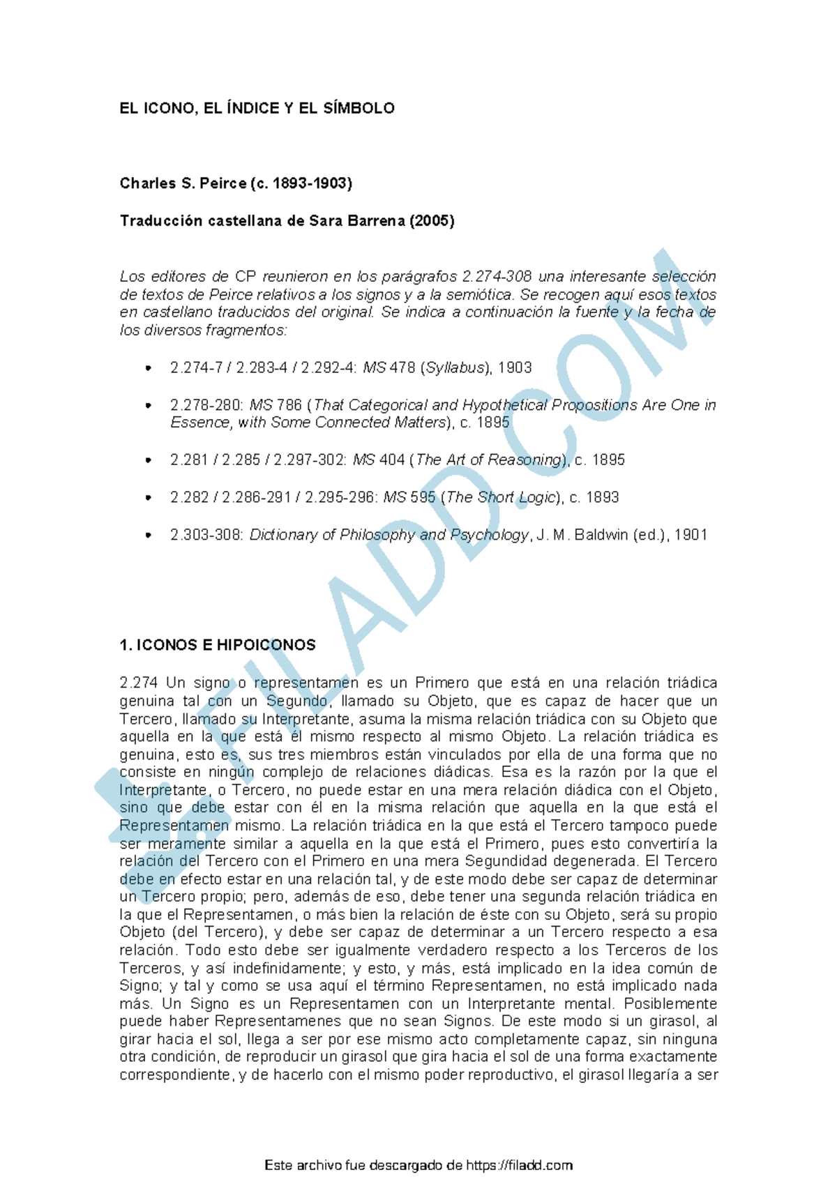 Pierce-icono-indice-simbolo compress - EL ICONO, EL ÍNDICE Y EL SÍMBOLO ...
