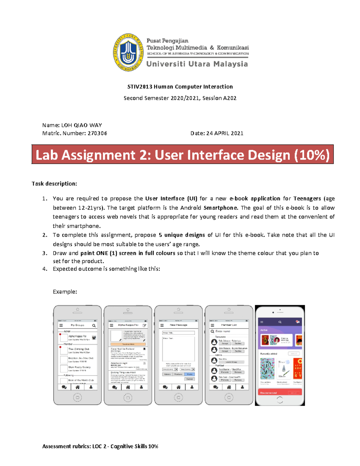 HCI Interface Design - STIV2013 Human Computer Interaction Second ...