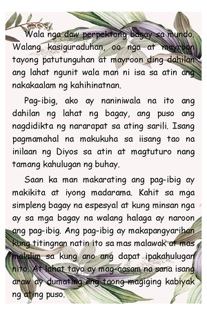 PT ENG Q2 - EVALUATION - Halimbawa ng Sulating Di-Pormal Ang sulating ...