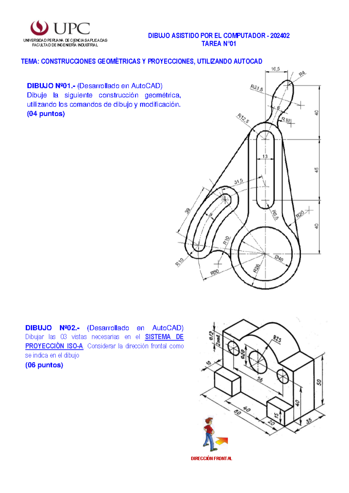 Tarea 01-DIB ASIS COMP-202402 - TEMA: CONSTRUCCIONES GEOMÉTRICAS Y ...