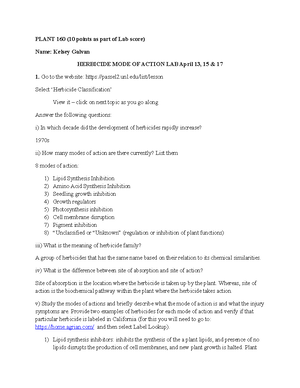 Weed Report #1 - Kelsey Galvan Plant 160 Weekly Weed Report Feb. 7 ...