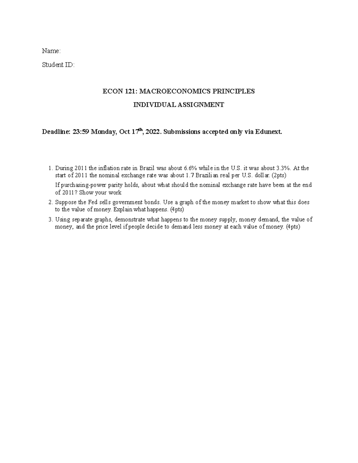 Individual assignment 2 0245b78bec3e4a908cb19f8d42eba274 - Name ...
