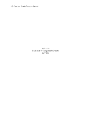 6-2 Exercise Sampling Distribution - PSY-223-X2495 Research I: Stats ...