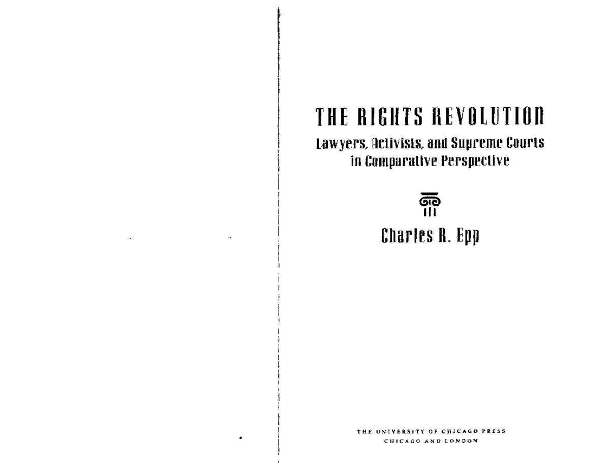 Epp Rights Revolution - Interessant läsning - THE RIGHTS REVOLUTIon ...
