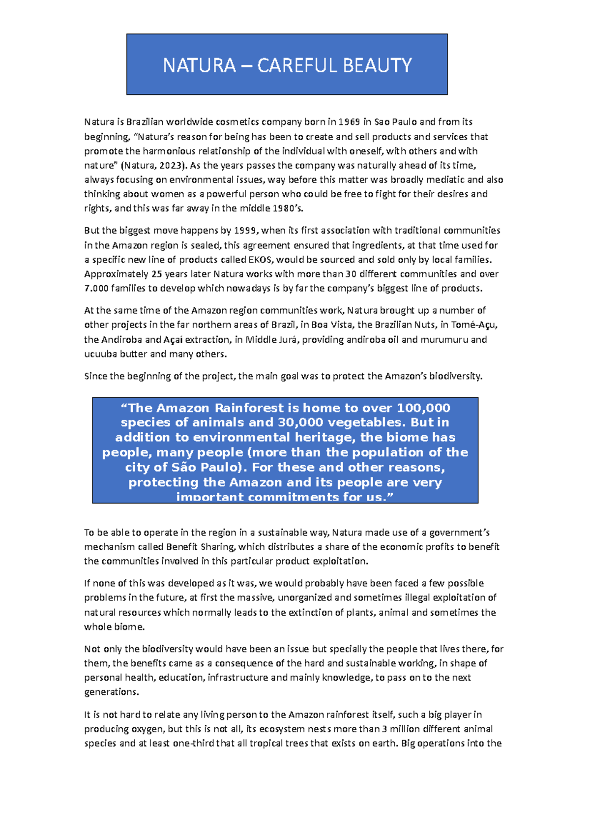 Natura - careful beauty - Natura is Brazilian worldwide cosmetics ...