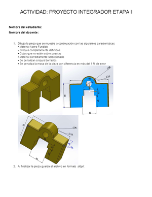 A2 - Actividad 2 dibujo y diseño asistido por computadora - Universidad Valle de México Materia ...