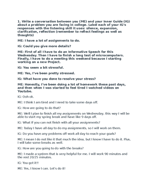 Journal Entry 20 - Journal Entry 20 Write about a time when you were ...