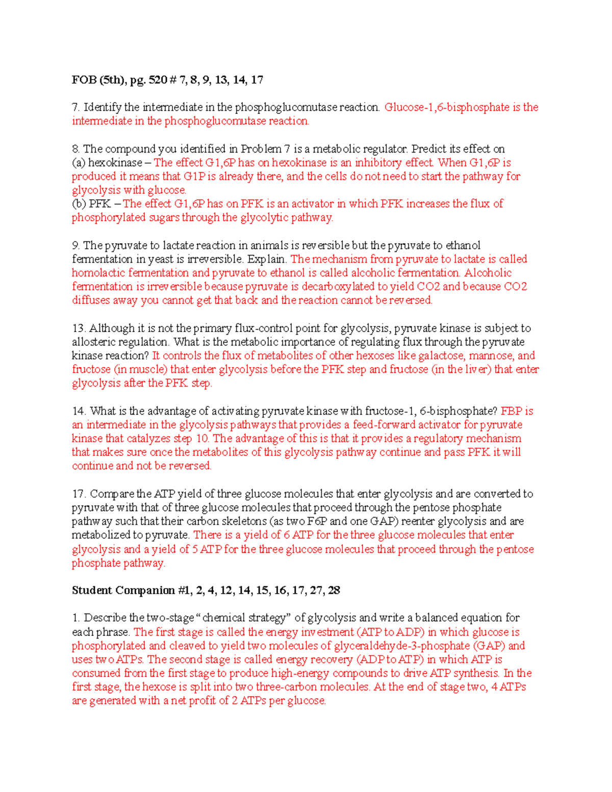 BCHS HW10 - Homework - FOB (5th), pg. 520 # 7, 8, 9, 13, 14, 17 7 ...