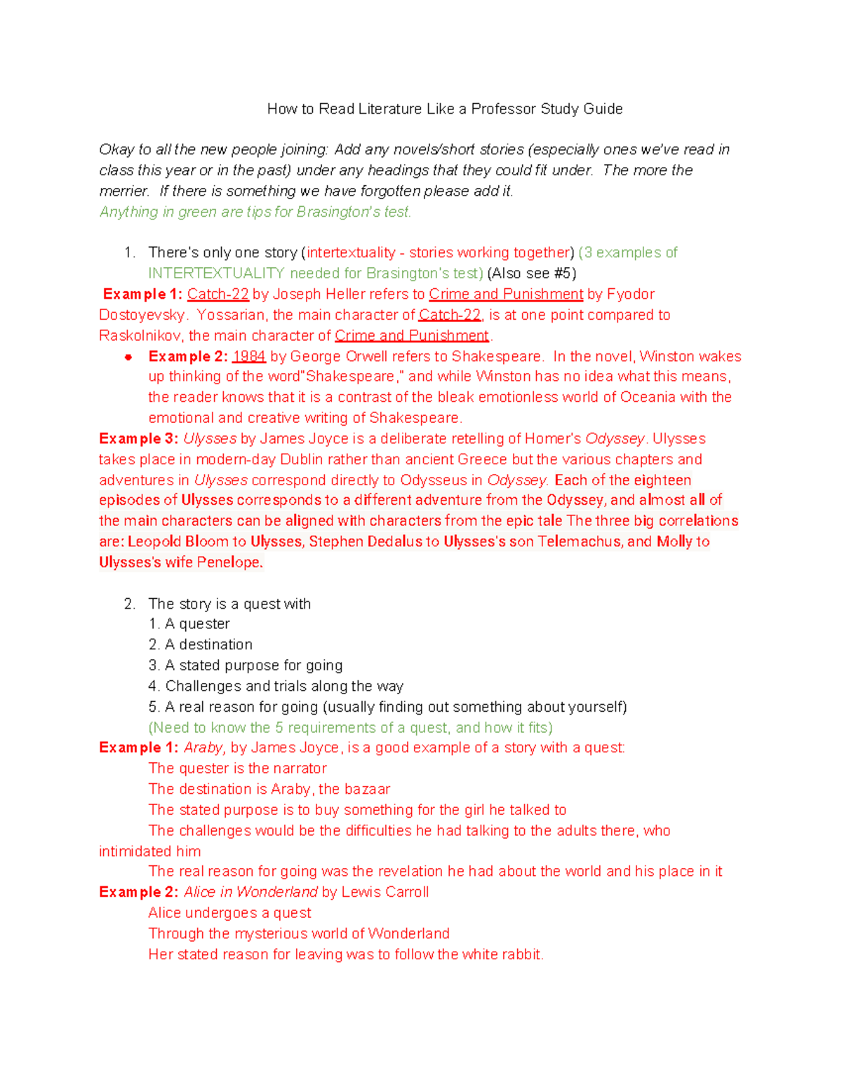 Getting Lit like a Professor - How to Read Literature Like a Professor ...