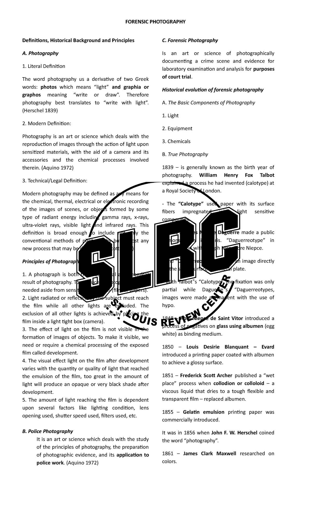 Forensic-Photography - Definitions, Historical Background and ...