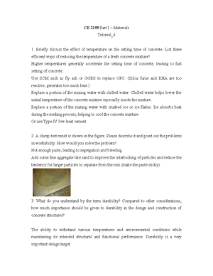 A2 Qn - Assignment - TCE2155 Structural Mechanics and Materials Mechanics Assignment 2 (3% of ...