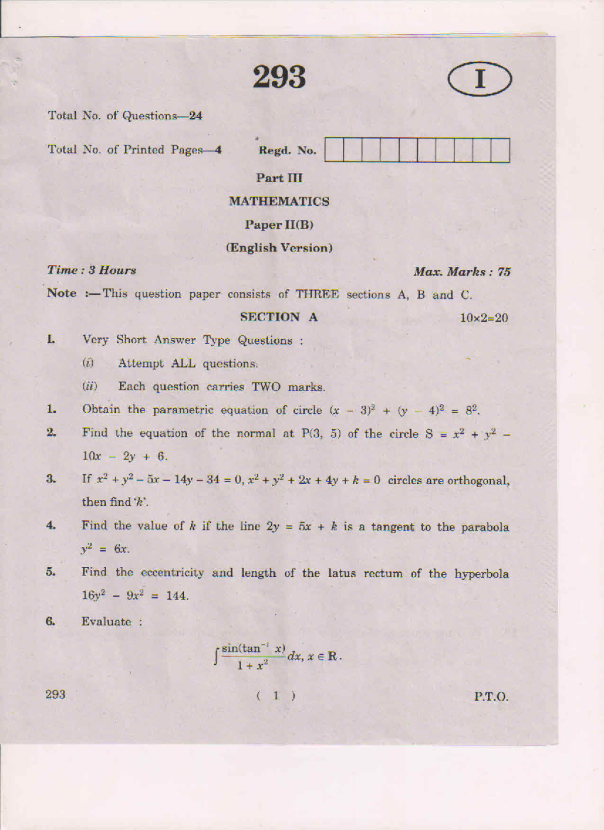 Mathematics-IIB(EM) - Reference - Mathematics - Studocu