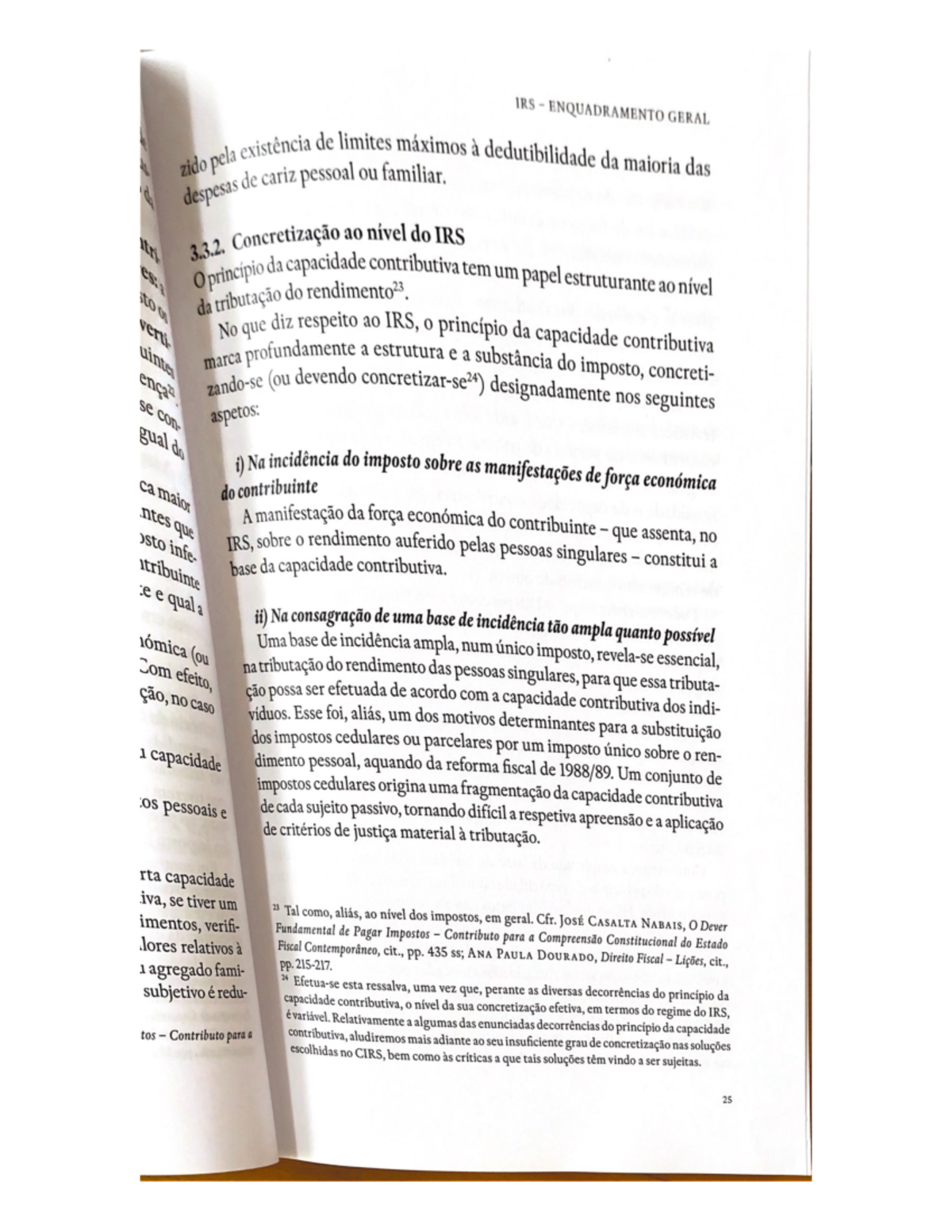 Livro Fiscal pg 25 125 - Direito Fiscal - Studocu