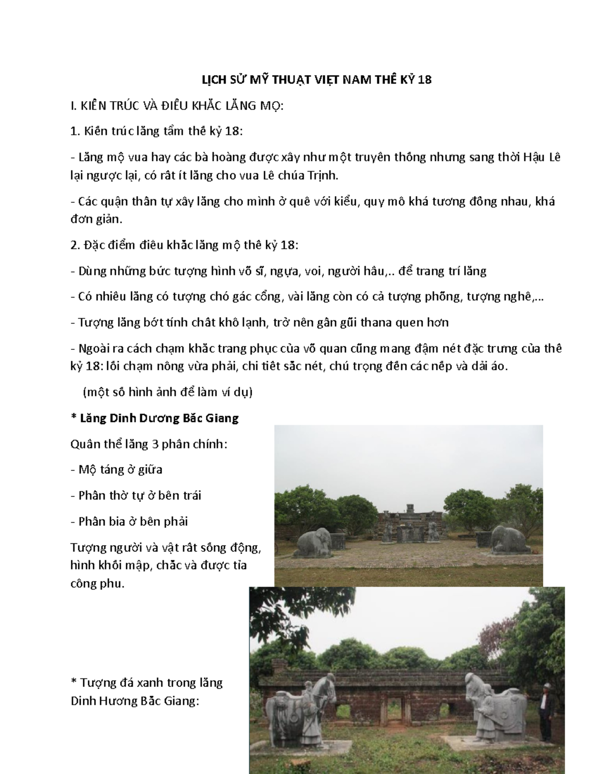 LỊCH SỬ MỸ THUẬT VIỆT NAM THẾ KỶ 18-trang - L CH S MỸỸ THU T VI T NAM THẾẾ K 18ỊỬẬỆỶ I. KIẾẾN ...