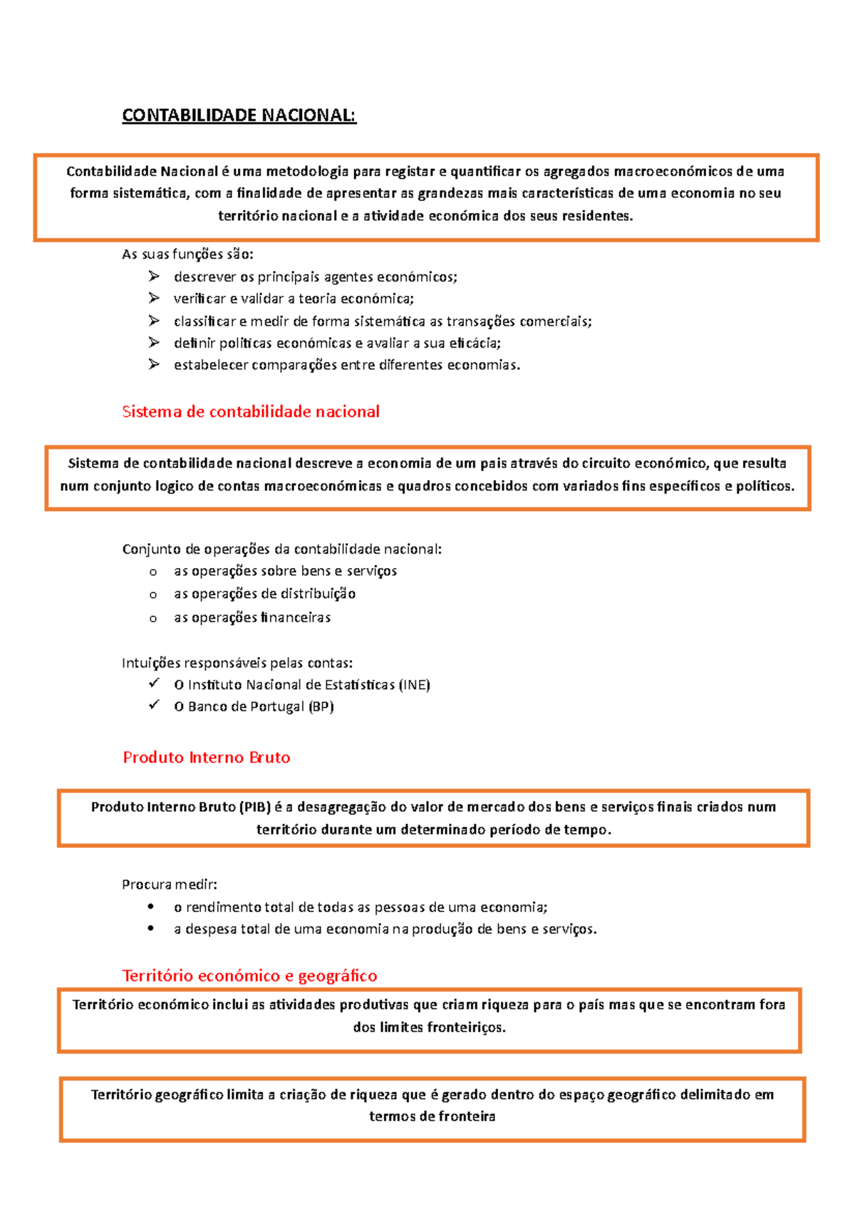 Contabilidade Nacional - CONTABILIDADE NACIONAL: As suas funções são ...
