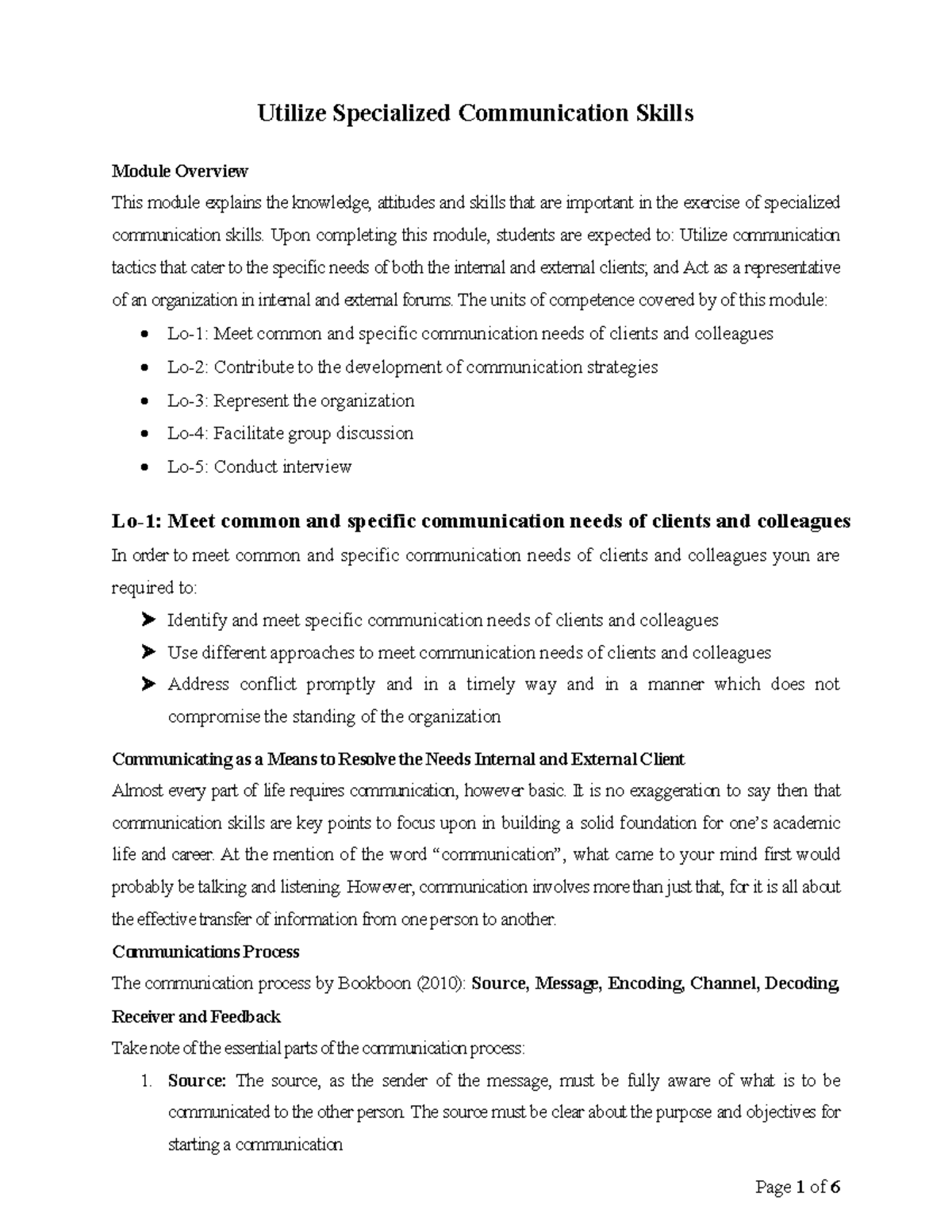 Utilized communication - Utilize Specialized Communication Skills ...