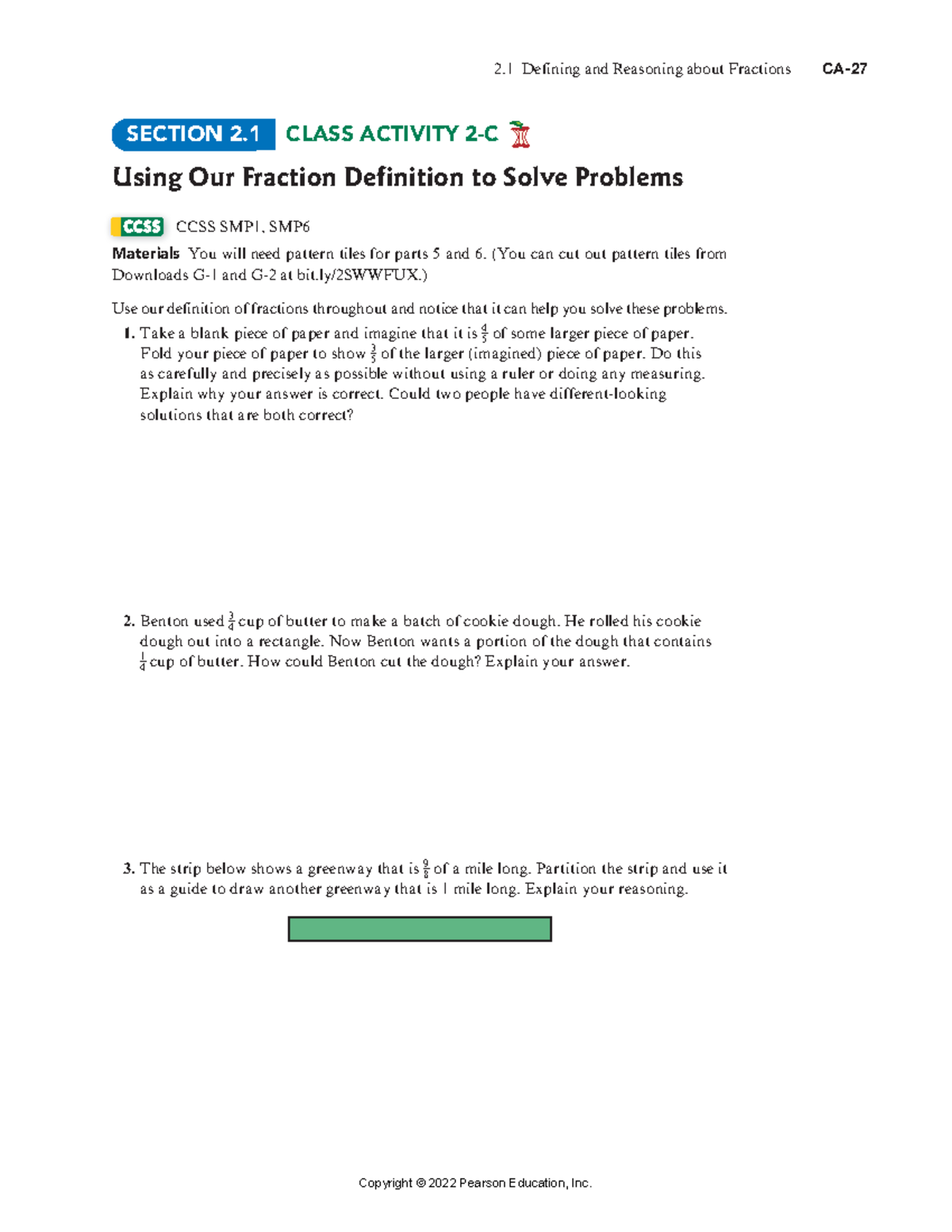 2-1 Class+Activity 2-C - 2 Defining and Reasoning about Fractions CA ...