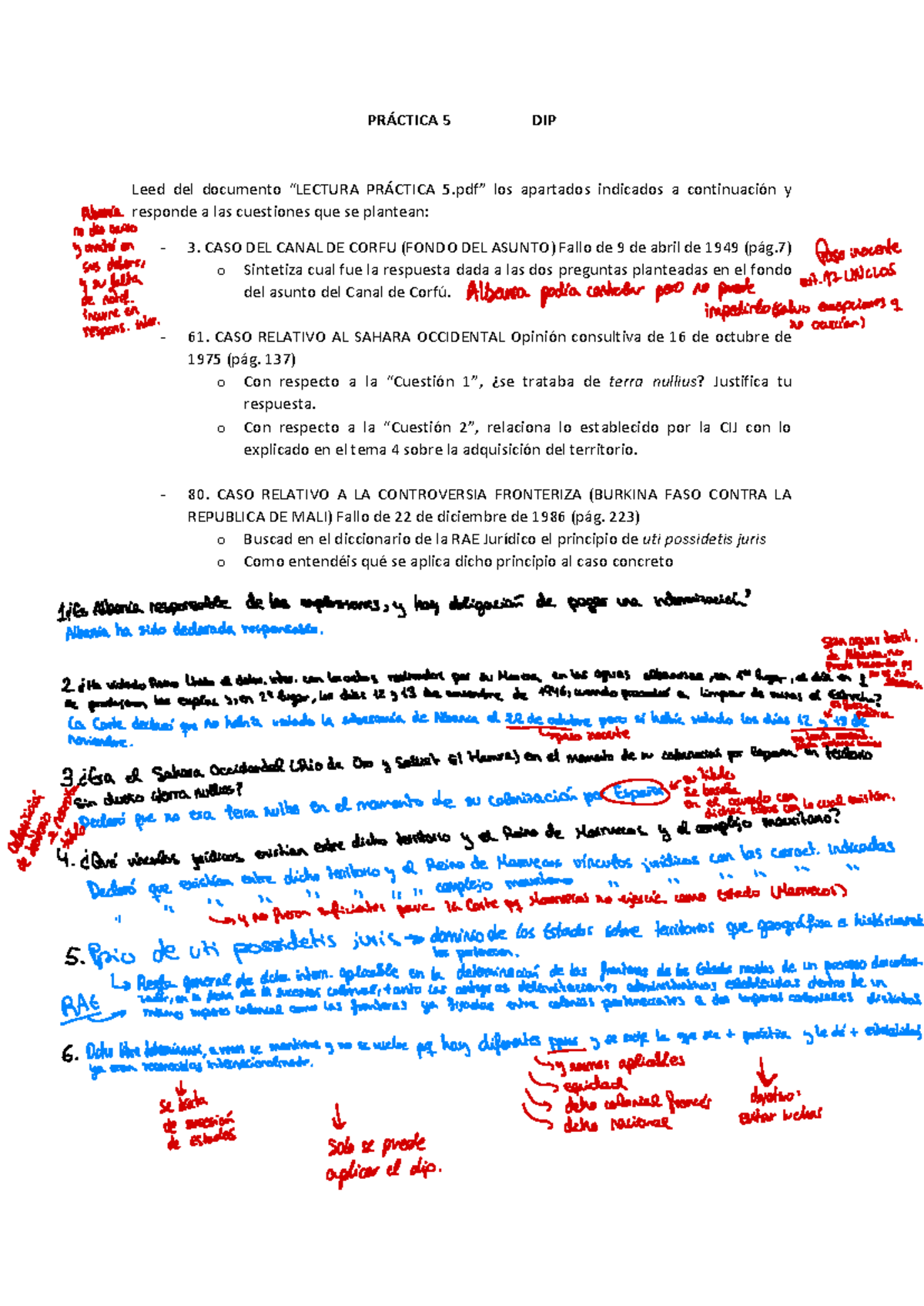 PRÁ Ctica 5 DIP - PRÁCTICA 5 DIP Leed del documento “LECTURA PRÁCTICA 5 .pdf” los apartados ...