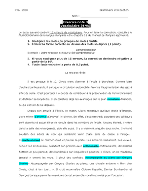 Feuille de route s%C3%A9ance 1 - FEUILLE DE ROUTE SÉANCE 1 Thème ...