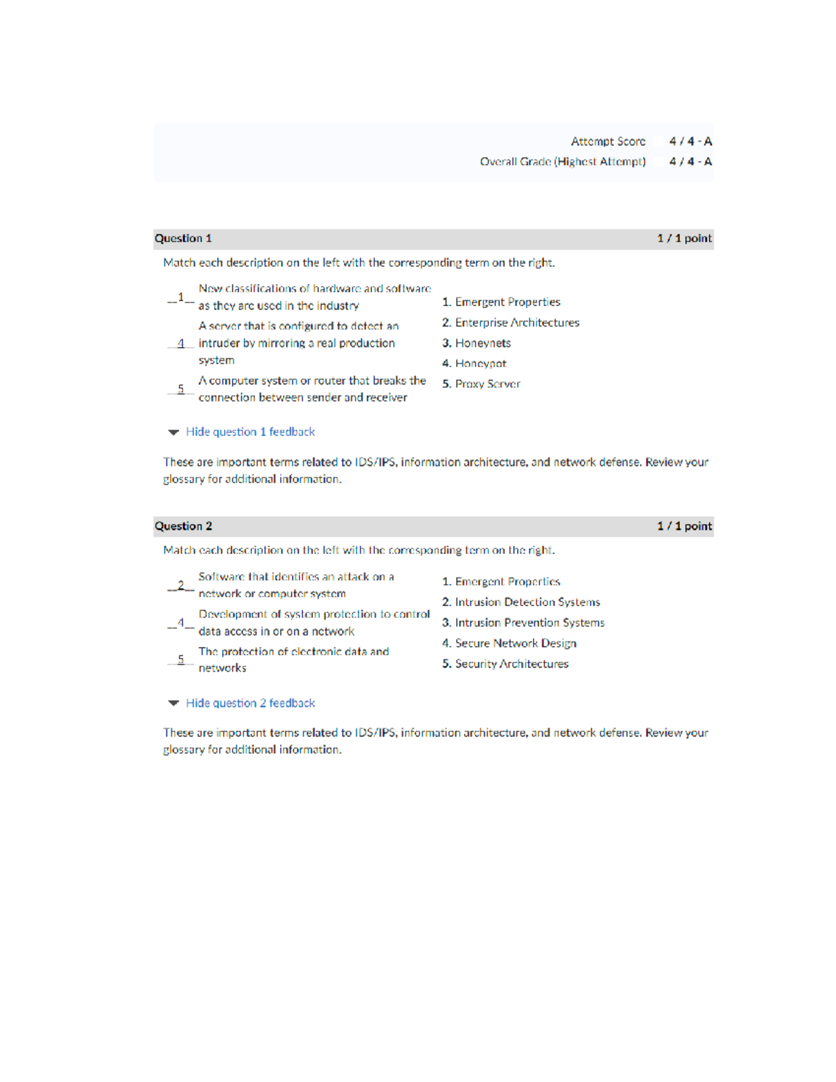 CYB-310 1-0 Knowledge Check (Non-graded) - CYB-310-T5690 - Studocu