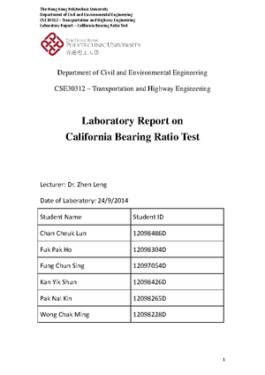 Lab-2-Marshall Mix Deisgn (calculation with steps) - Marshall Mix ...