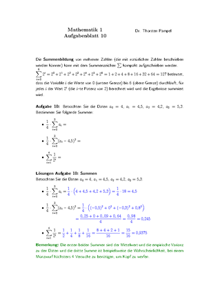 Mathe 12-Übunggesamt-1 - Mathematik Grundlagen Ubung zur gesamten ...