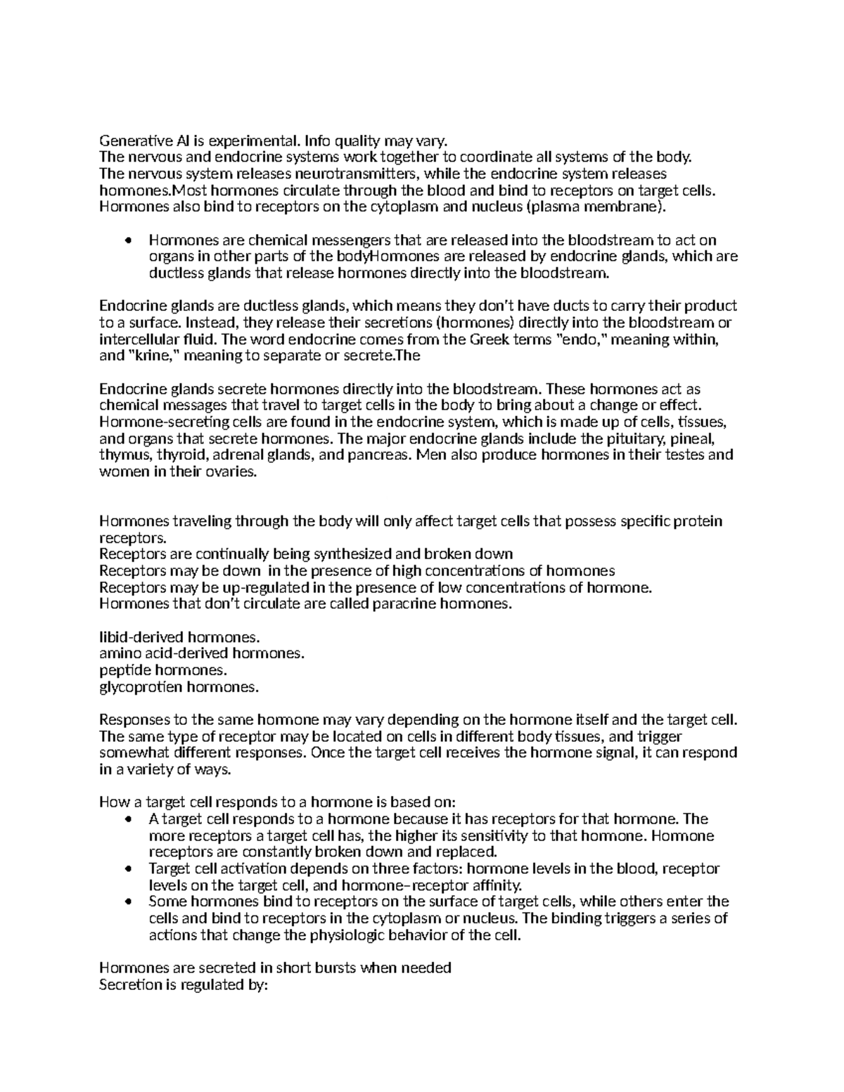 WEEK 6 Assignment done - i think it patjo - Generative AI is experimental. Info quality may vary ...