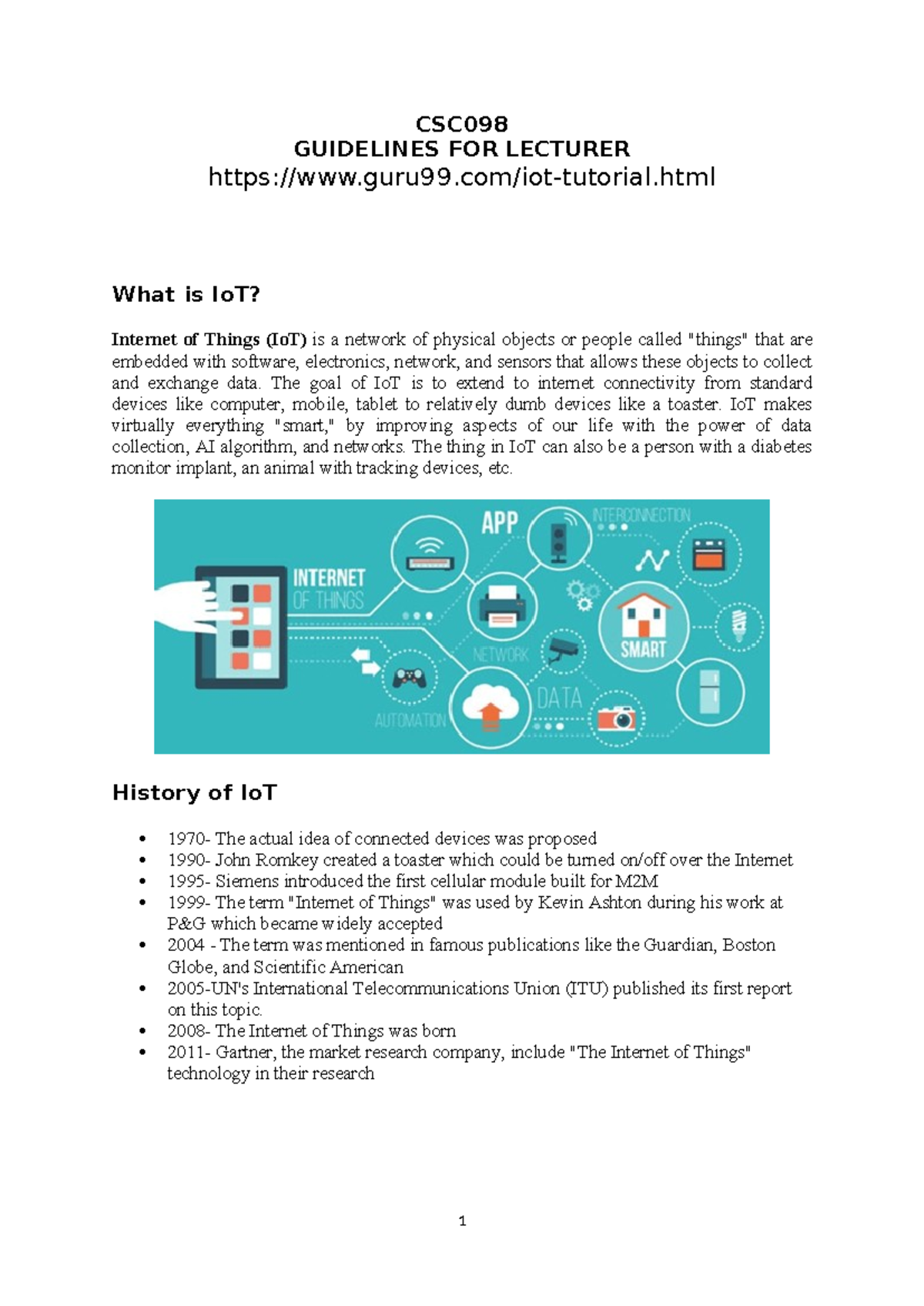CSC098 Individual assignment 2021 2022 - Guidelines for Lecturers - CSC ...