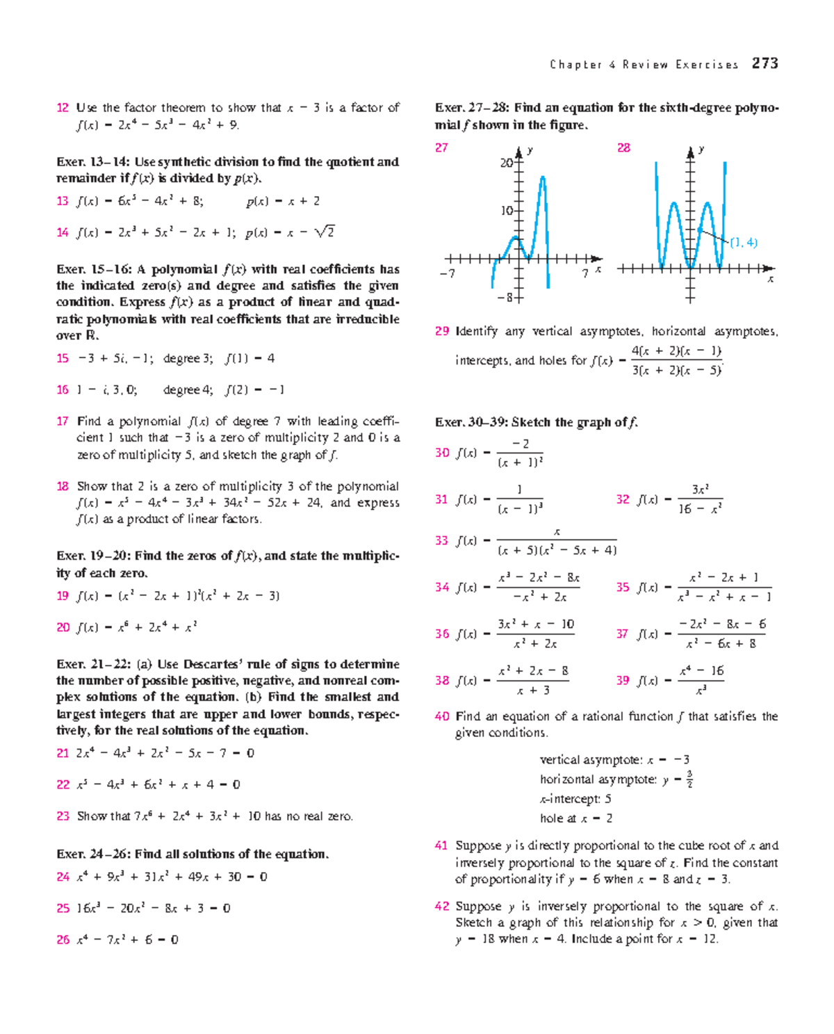 Algebra and Trigonometry with Analytic Geometry-30 - ####### C h a p t ...