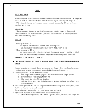 Clas5 - HCI - UNDERSTANDING THE USER'S MENTAL MODEL The next phase in ...