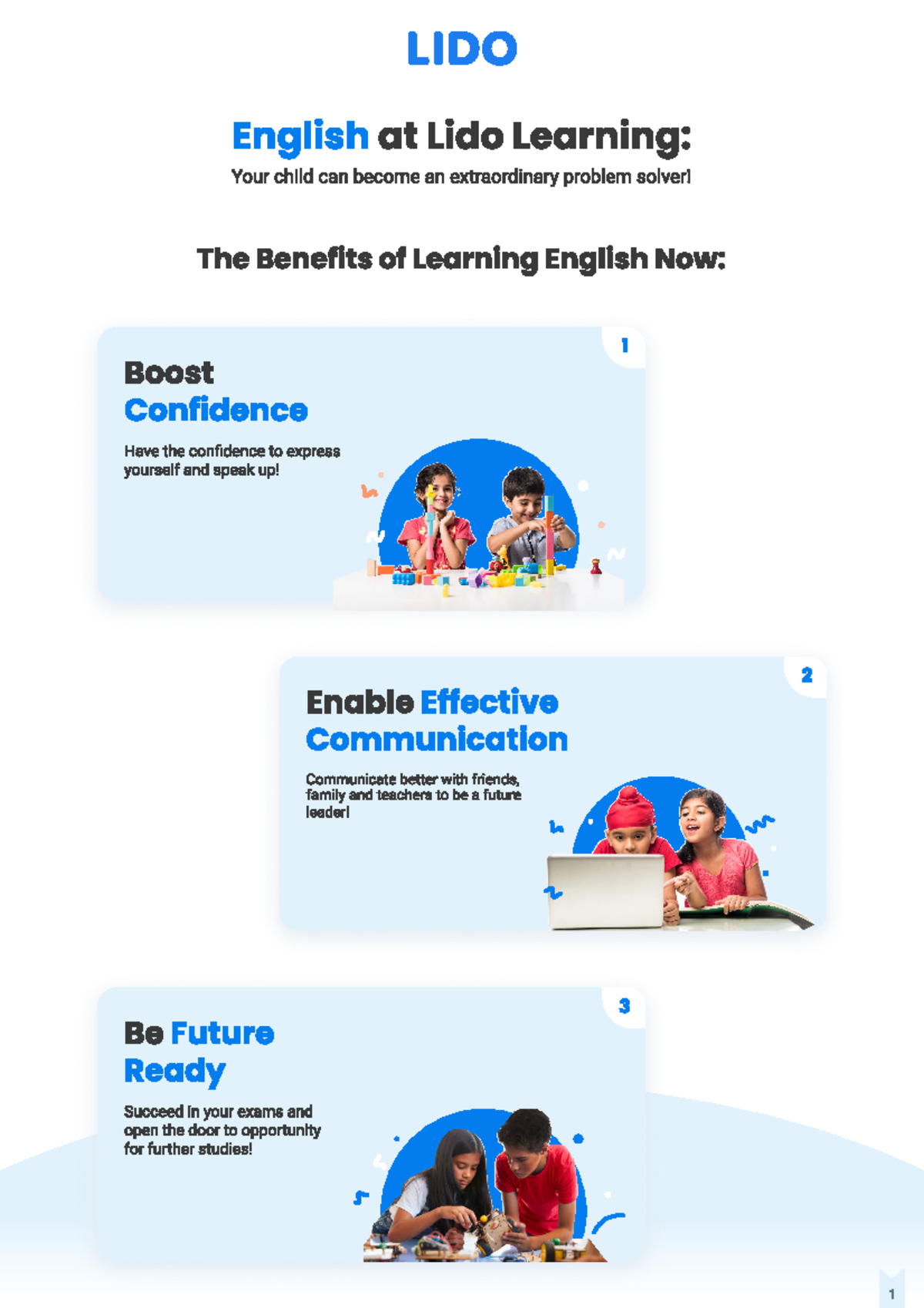ENG 7 - Class 7 - English at Lido Learning: The Benefits of Learning ...