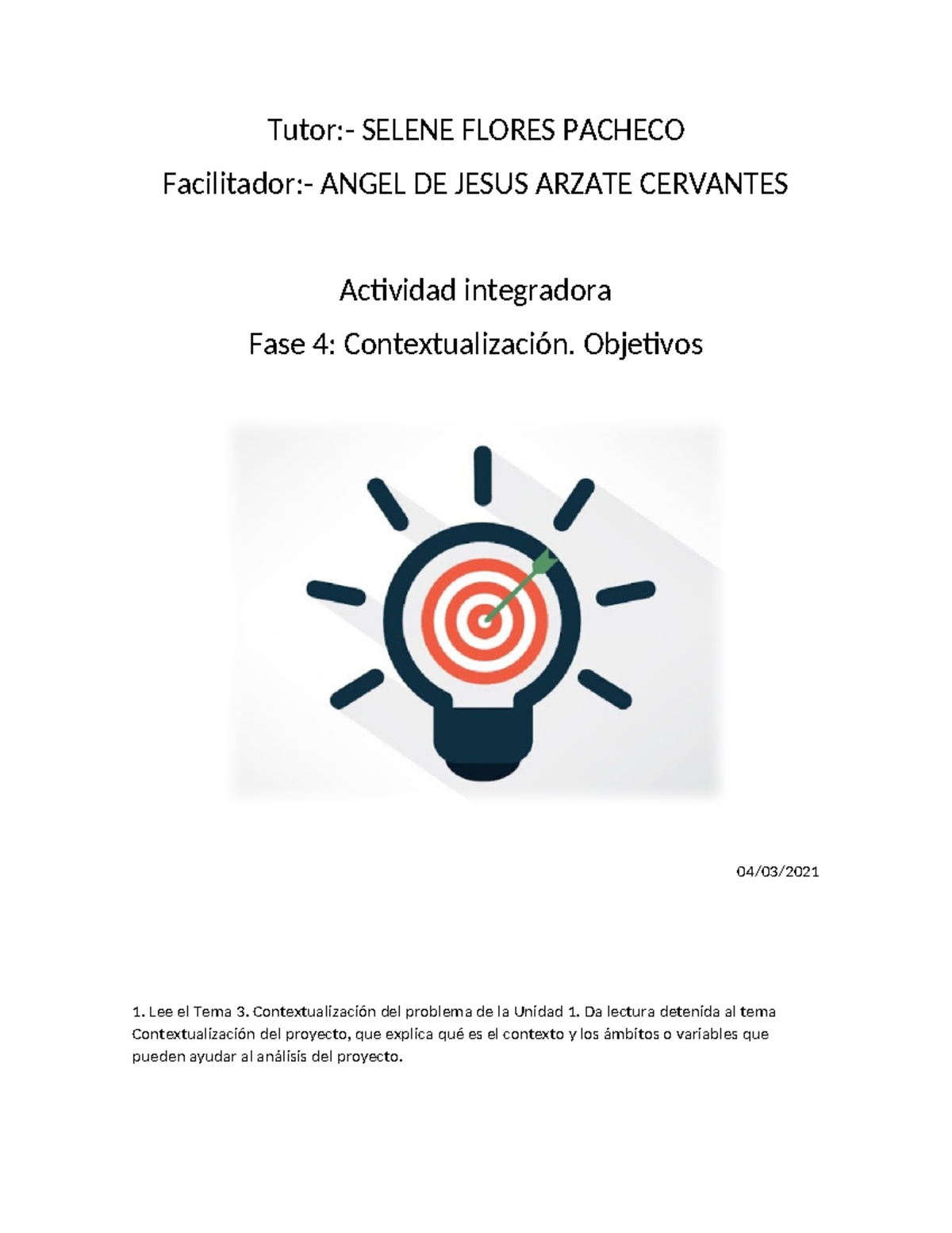 M22S2A4 Fase4 - Contextualización. Objetivos prepa en linea - Tutor ...
