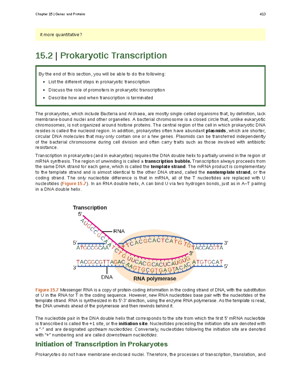 15.2 Prokaryotic Transcription - Pharmacology - KMU - Studocu