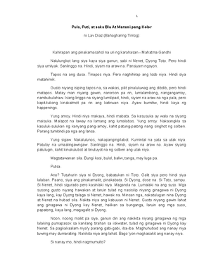 FS1 Episode 13 - ACTIVITY 13. ALIGNING ASSESSMENT TASK WITH THE ...