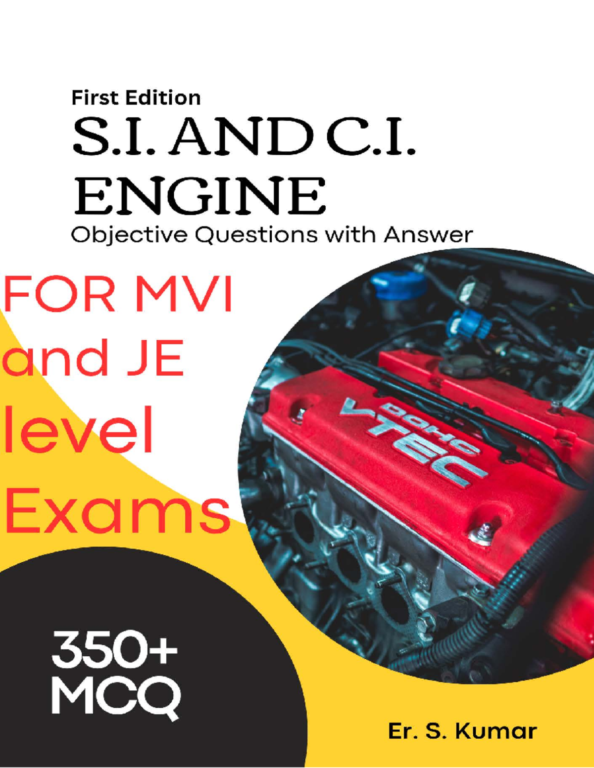 I.C. & S.I. Engine PDF 350+ MCQ - Q1. The lubricating oil is circulated ...