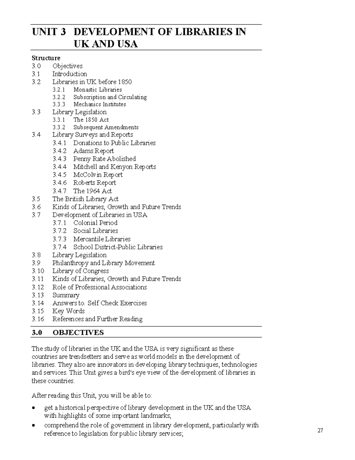 Block-1 BLIS-01 Unit-3 - Development of Libraries in UNIT 3 DEVELOPMENT OF LIBRARIES IN UK and ...