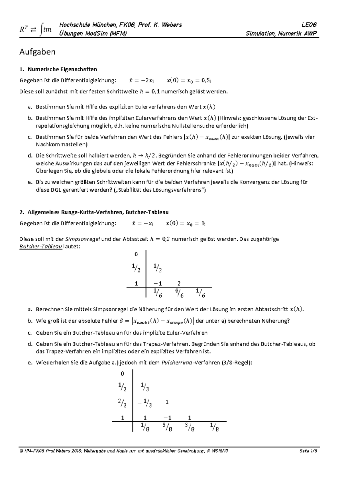 Mod Sim MFM 06 Uebung - Warning: TT: undefined function: 32 Warning: TT: undefined function: 32 ...