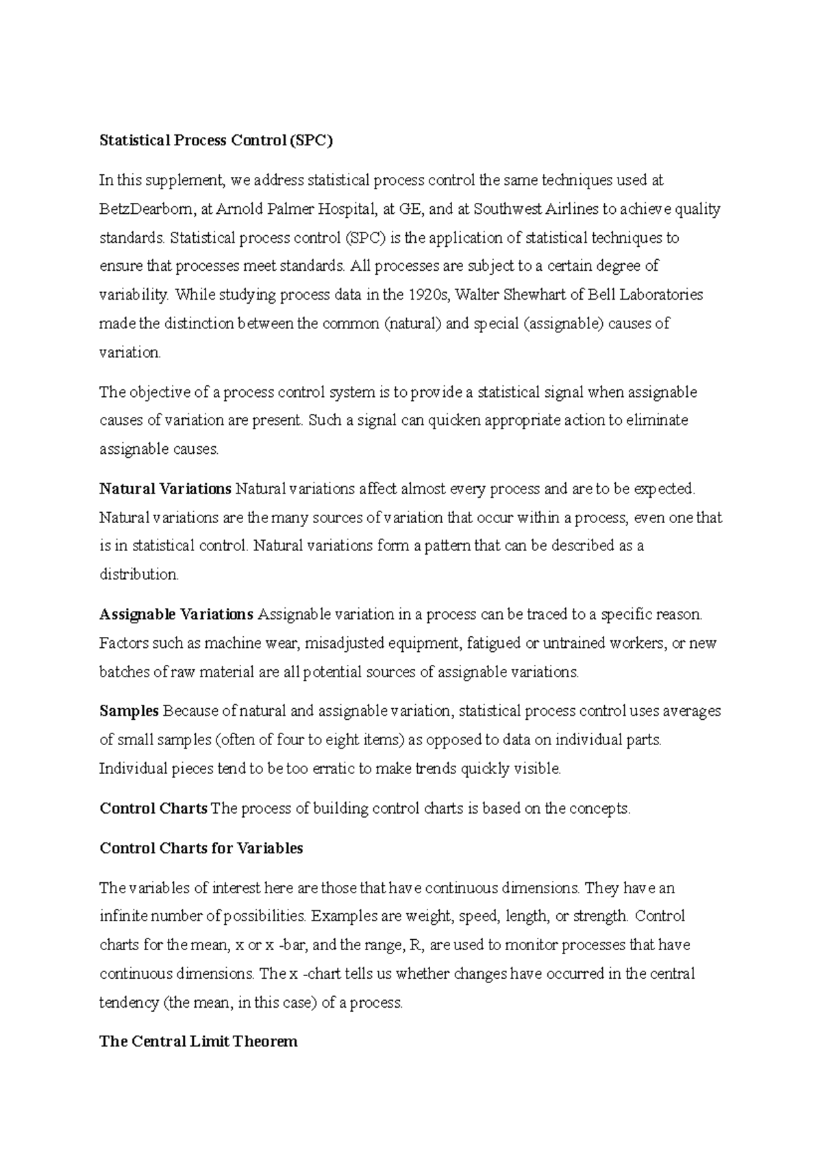Statistical Process Control - Statistical process control (SPC) is the ...