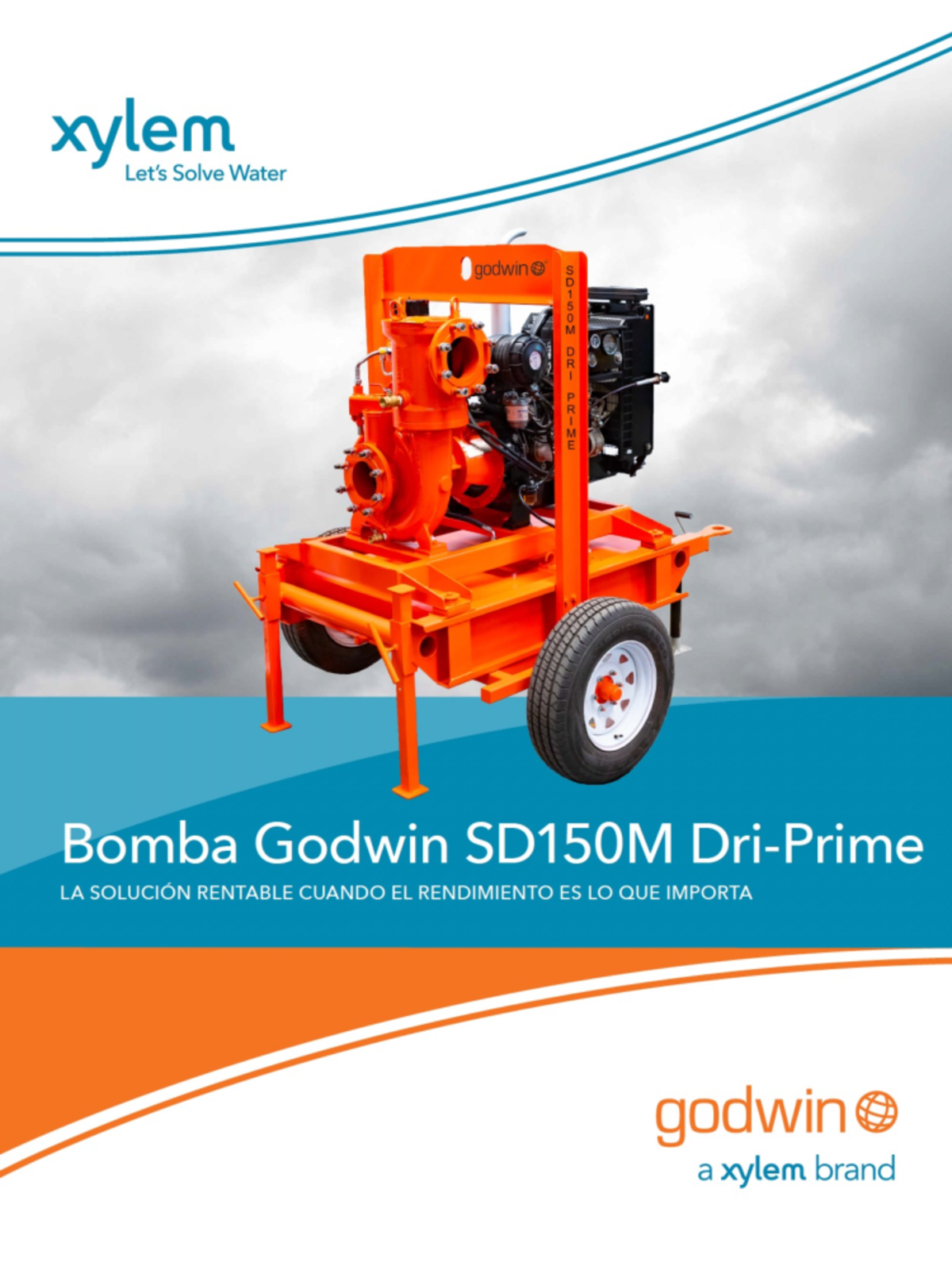 SD150M - FICHA TECNICA - xylem Solve Water godwin Bomba Godwin SD150M ...