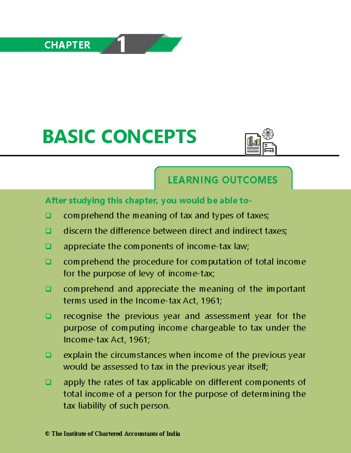Chapter 1 - Basic concept - LEARNING OUTCOMES BASIC CONCEPTS After ...