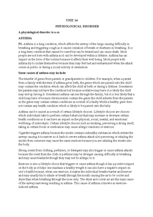 Unit 8 Assignment 2 - Unit 8: Promoting public health - Assignment 2 ...