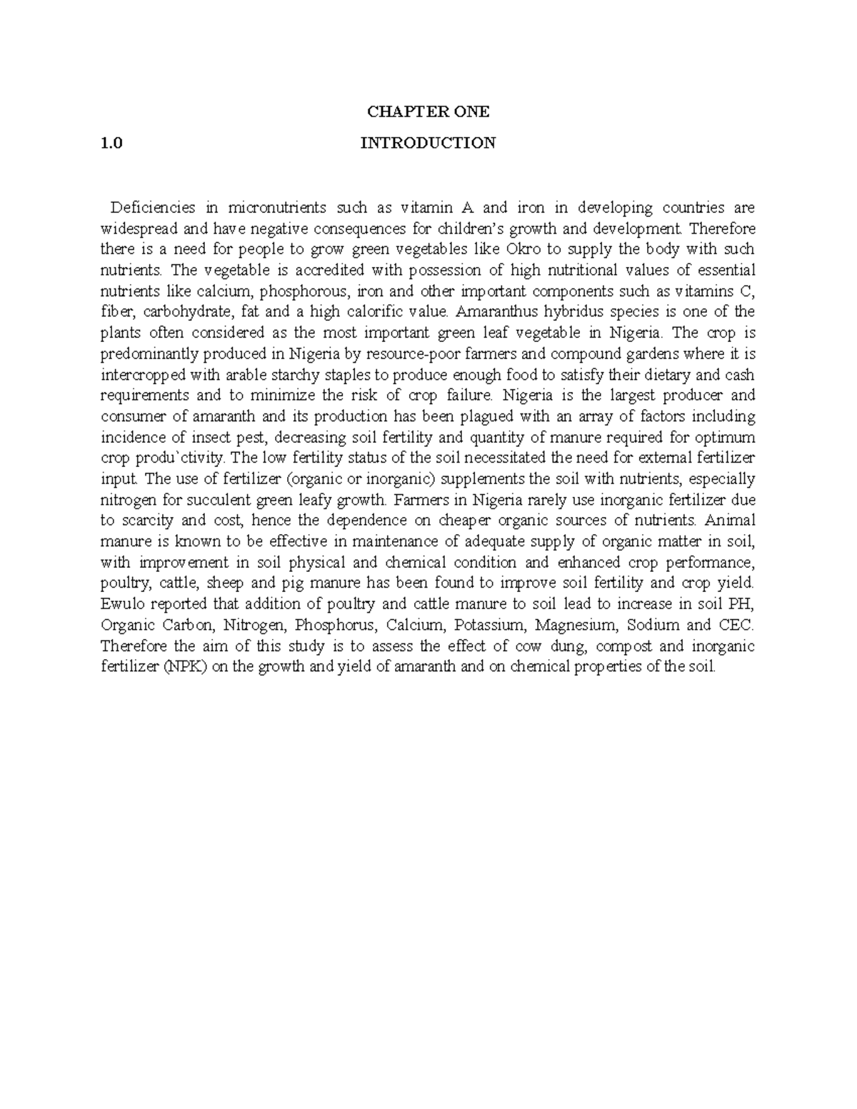 Chapter one- Three sister oyin - CHAPTER ONE 1 INTRODUCTION ...